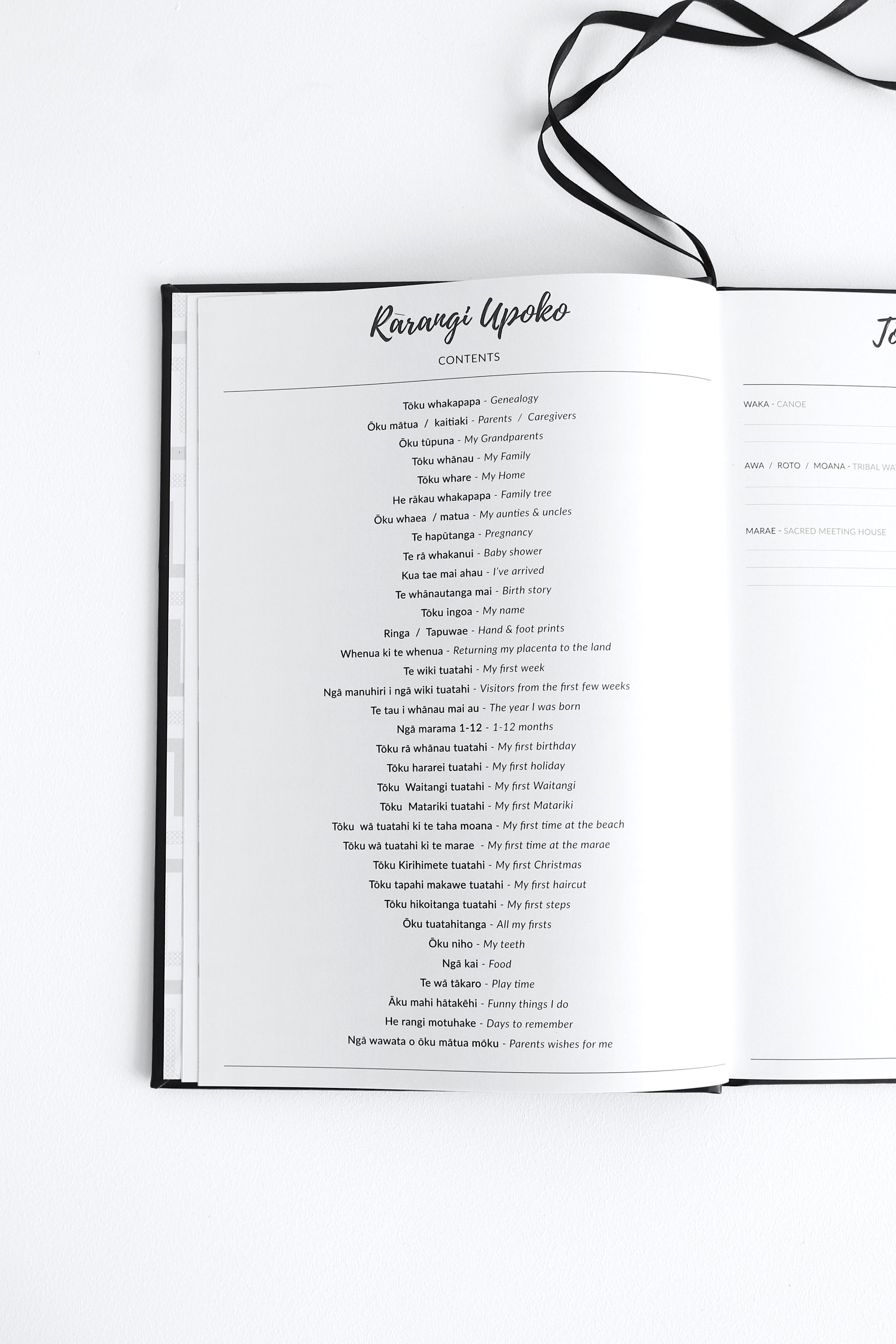 Puka Pepi - Baby Book – Tuhono Design