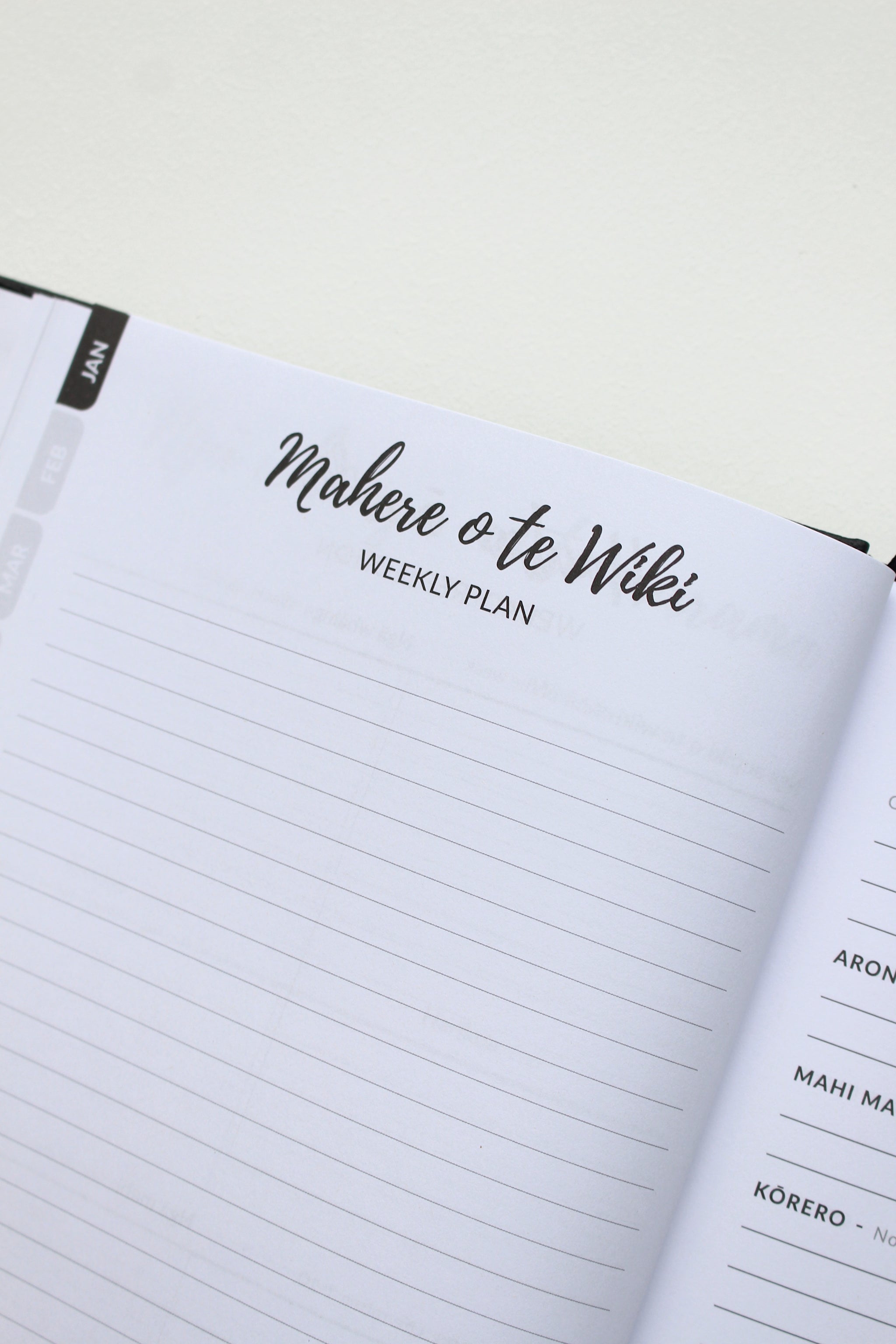 2025 Premium Bilingual Māori 4 in 1 Diary Planner – Tuhono Design