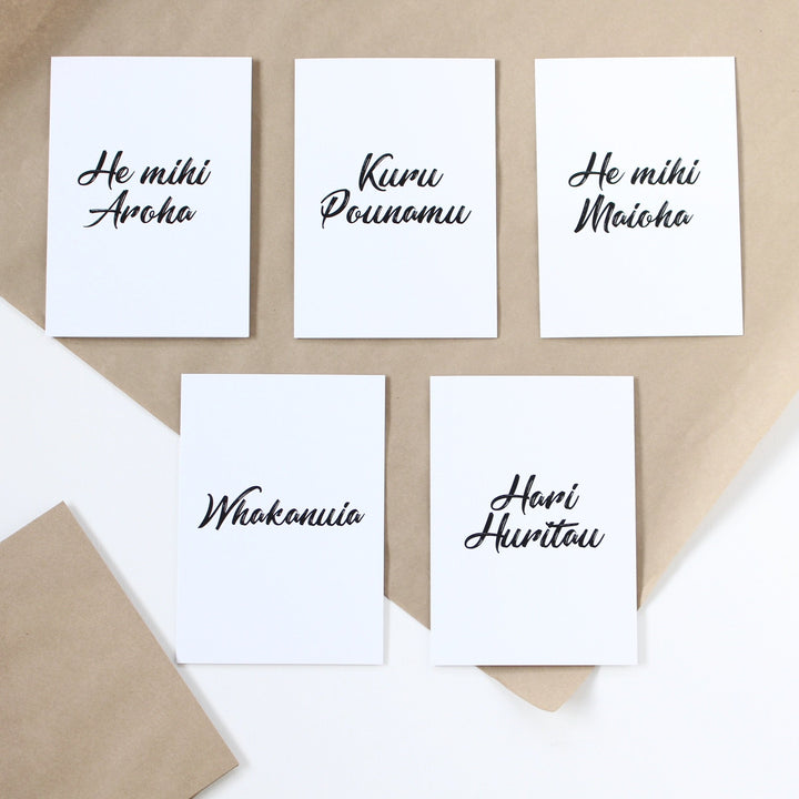 Māori Greeting Cards – Tuhono Design